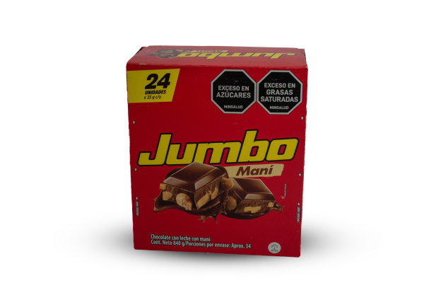 CHOCOLATINA JUMBO MANI 35 GR X 24 UNDS - AquiTodo Online